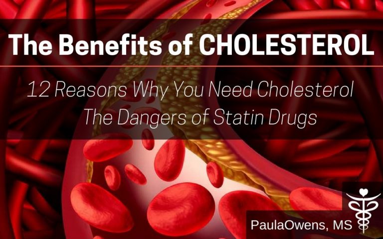 Cholesterol Benefits and The Dangers of Statin Drugs - Paula Owens