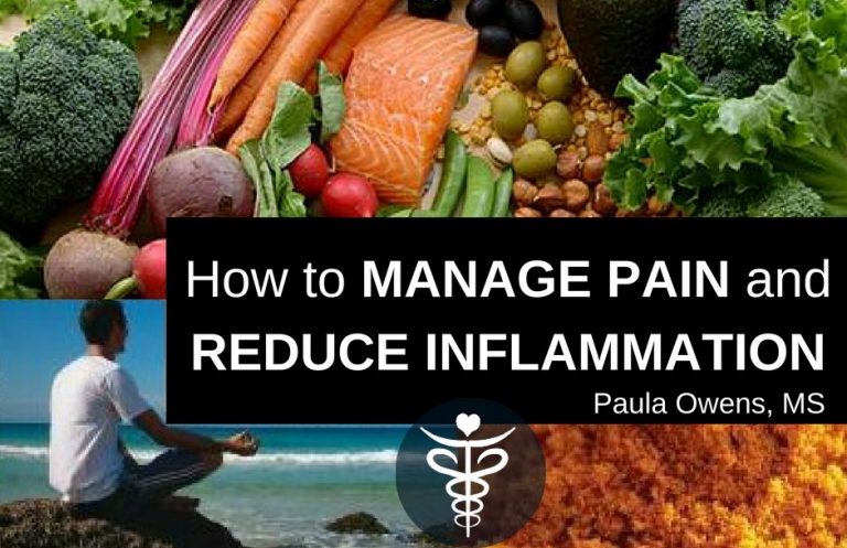 How to Manage Pain and Reduce Inflammation Naturally - Paula Owens